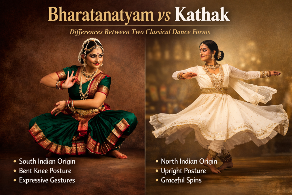 Bharatanatyam vs Kathak: Understanding the Difference Between Two ...